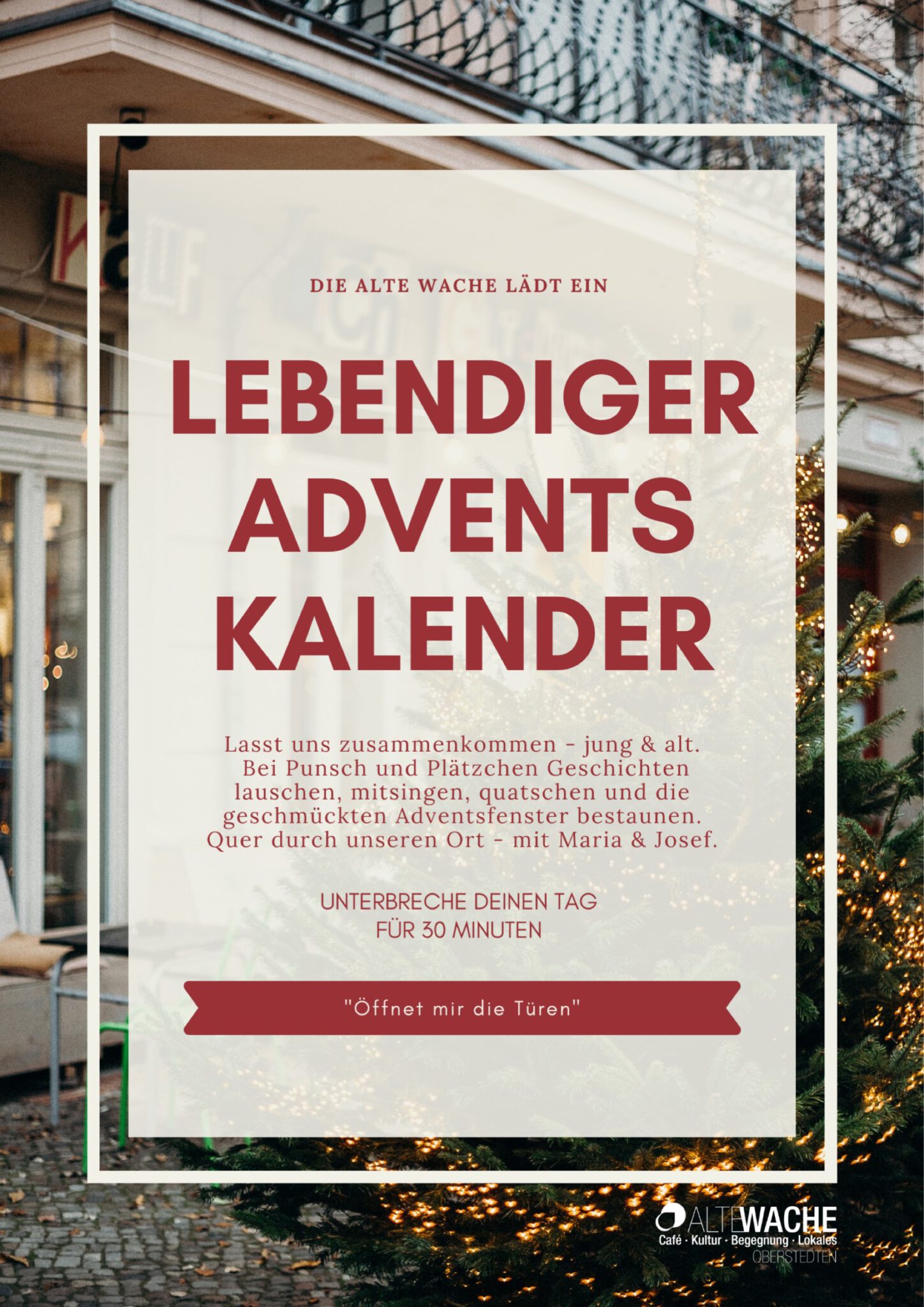 Lebendiger Adventskalender Ideen Texte